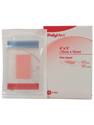 PolyMem Film Wound Dressing Non Adhesive 10cm x 13cm