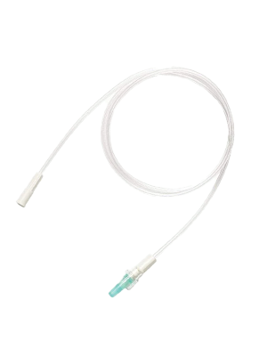 SAFEED Extension Tube Set Luer Lock Latex Free 25cm